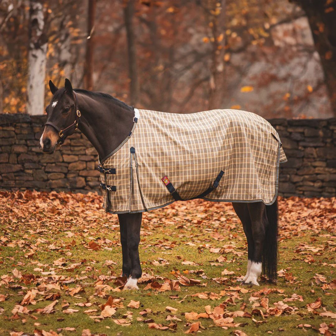 5/A Baker Plaid Turnout Sheet – Malvern Saddlery