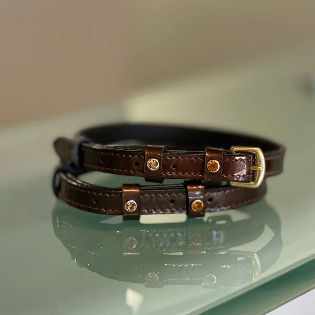 Halter Ego Catalonia Metallic Bronze Spur Straps – Malvern Saddlery
