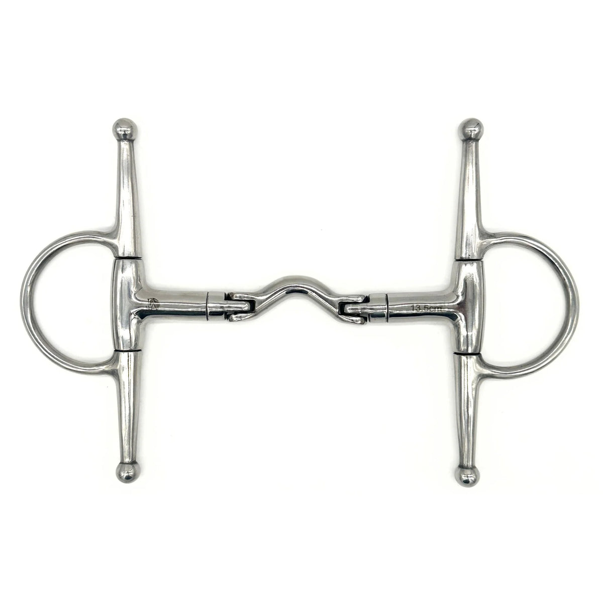 Jake Adams Swivel Port Hinge Full Cheek Bit – Malvern Saddlery