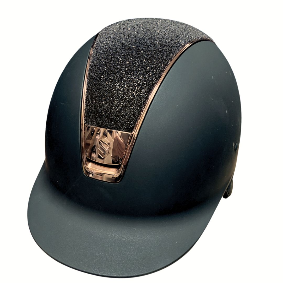 Samshield Shadow Matte Crystal Fabric with Rose Gold Helmet - Medium S ...